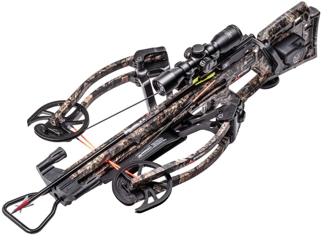 Wicked Ridge RDX 400 Crossbow with Acudraw Pro, Pro View Scope, Packag ...